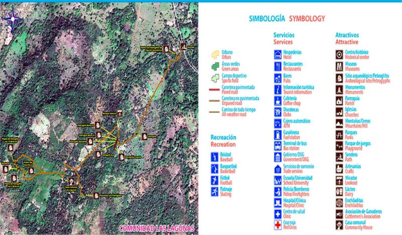 Sitio Arqueológico Arte Rupestre Comunidad Las Lagunas - Boaco