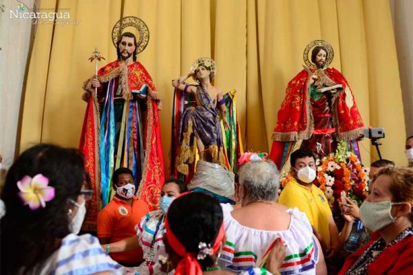 Bailes tradicionales para San Sebastián – Visita Nicaragua