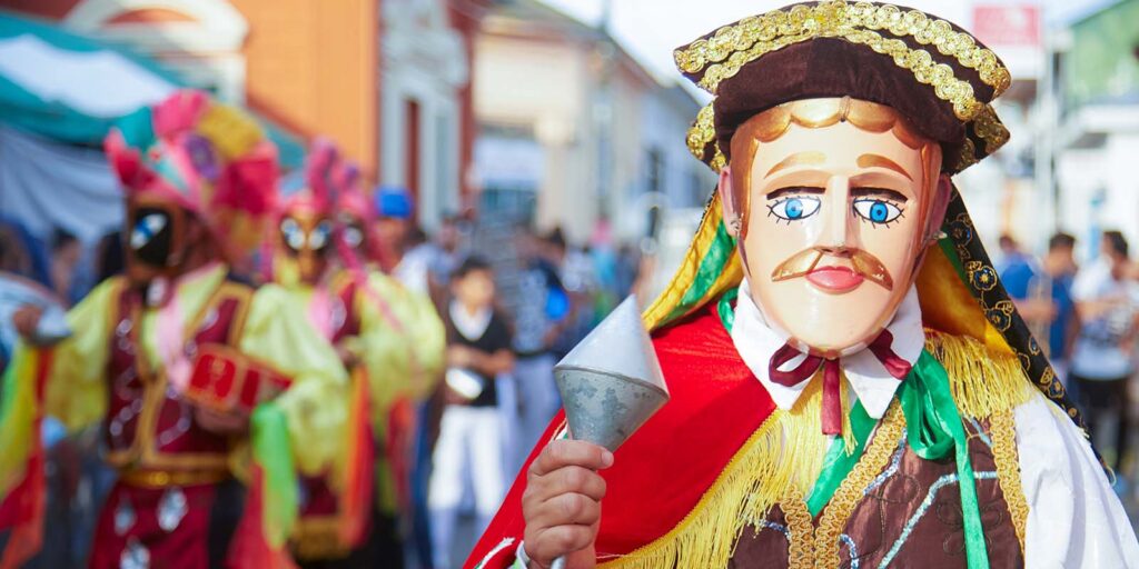 Baile El Güegüense, portada – Visita Nicaragua